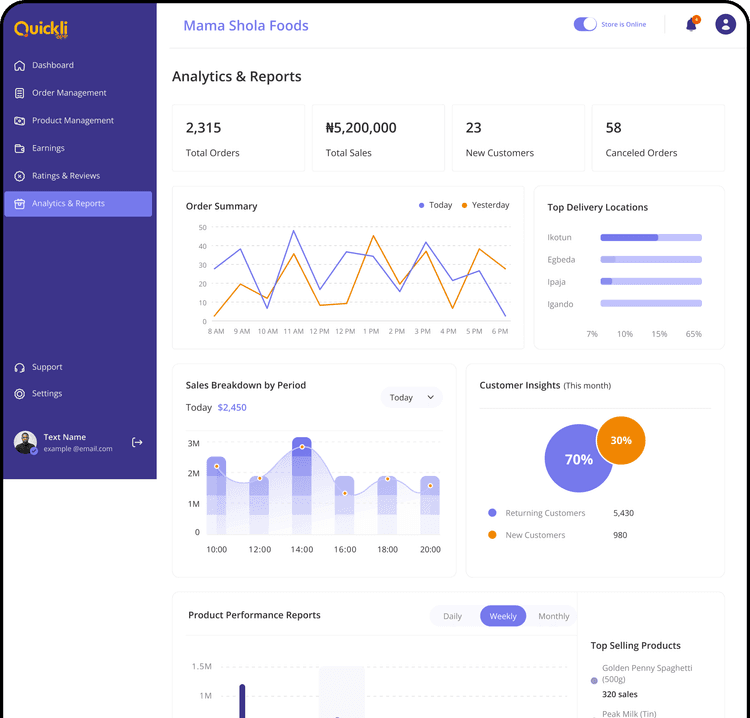 Quickli | Your Local Plug, Delivered Fast